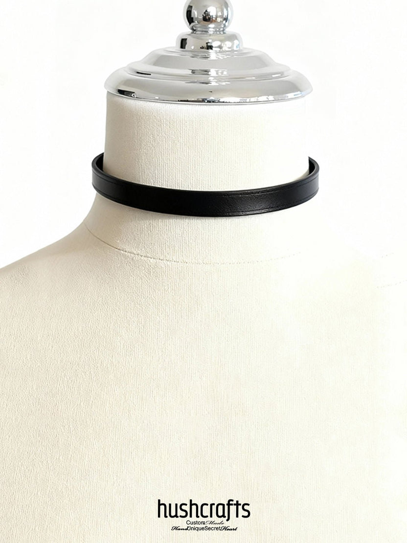 Signature Leather Day Collar | Premium Handcrafted Pieces by HushCrafts ...